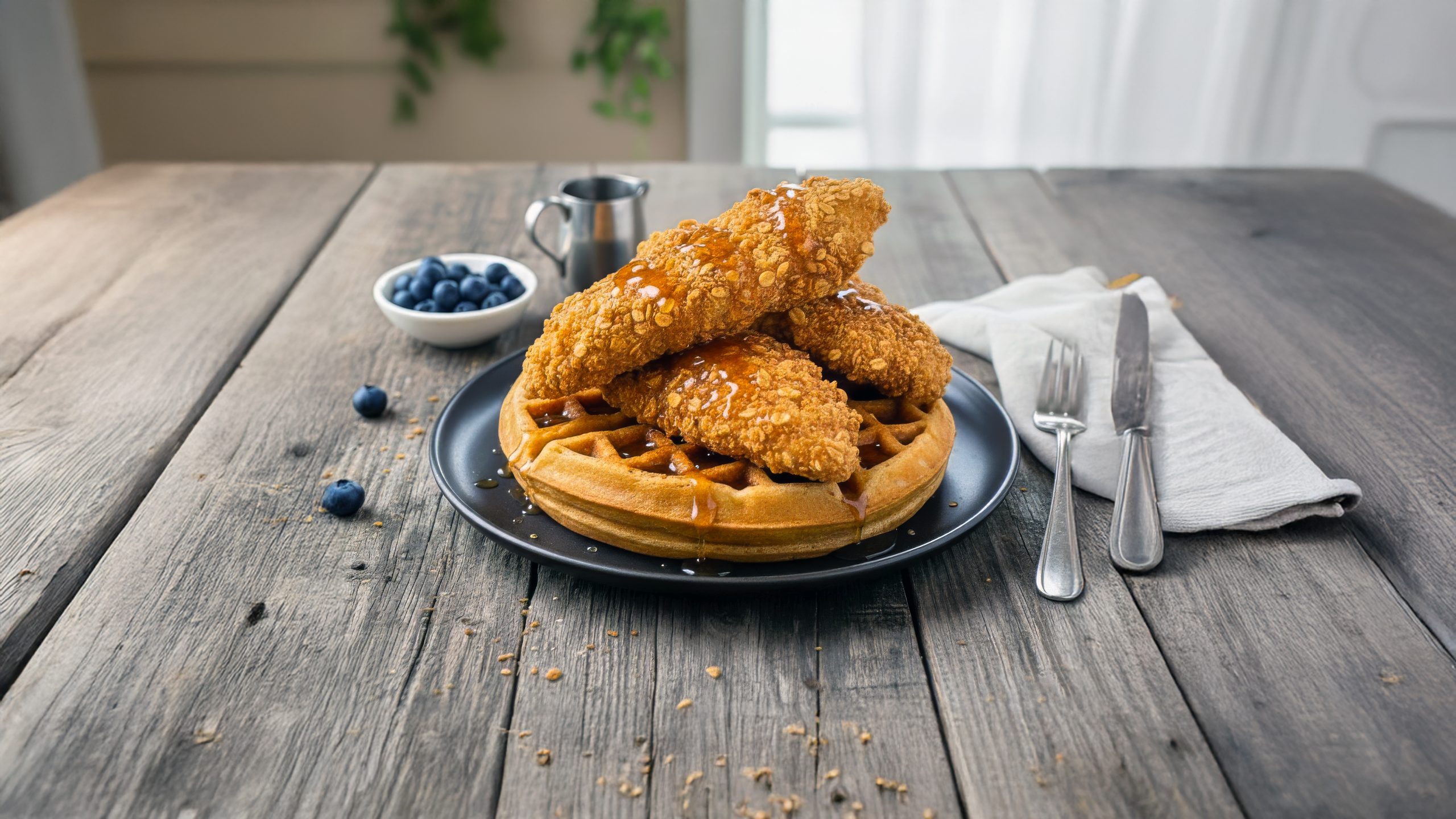 Gluten-Free Chicken & Waffles – Marc and Mandy Show